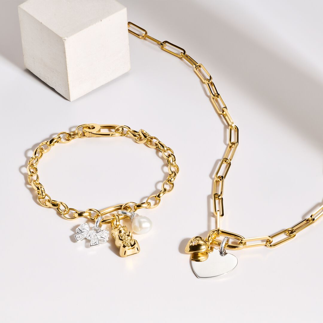 Silver Textile Bracelet Black Connect | THOMAS SABO