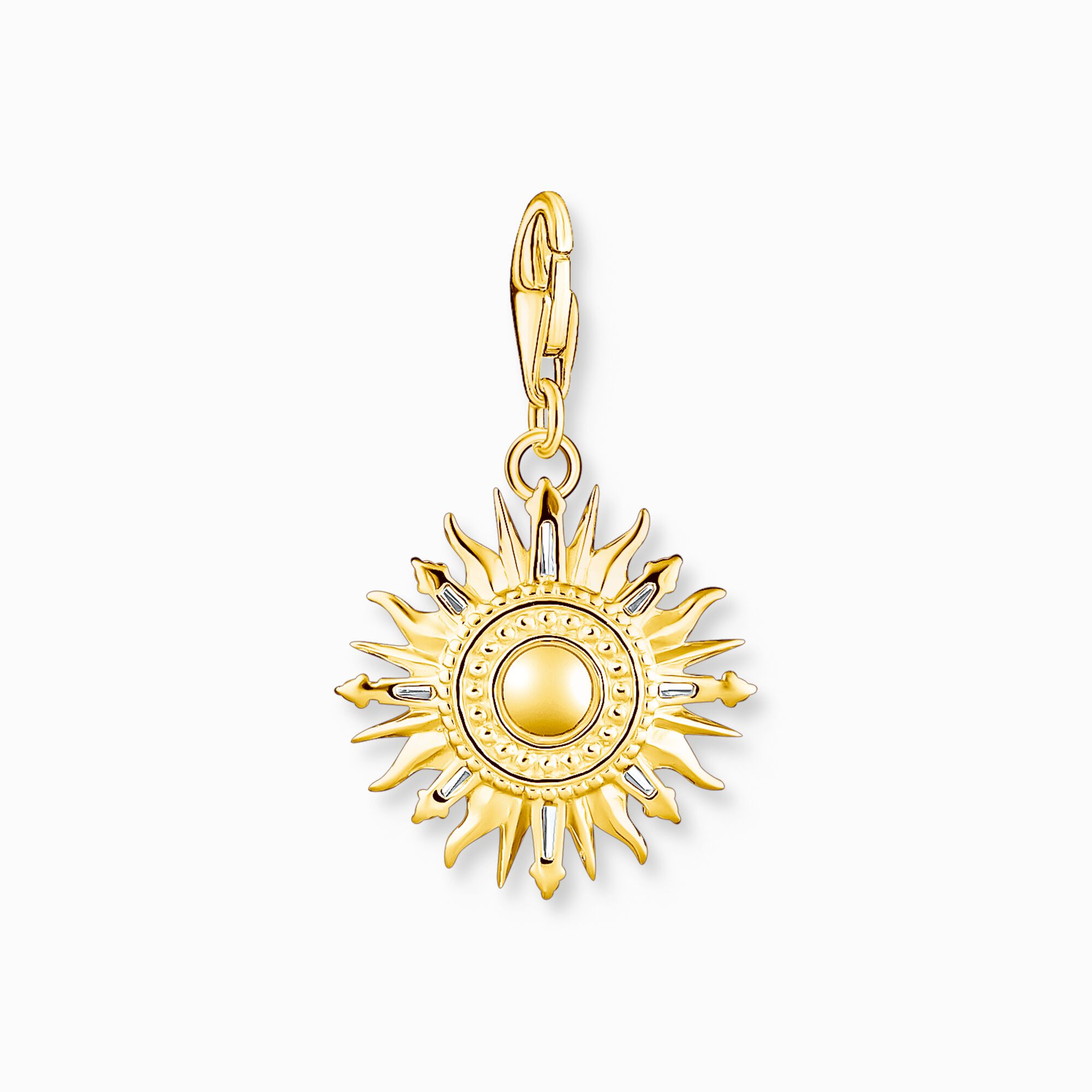 Charm, gold plated: Sun with colourful stones | THOMAS SABO