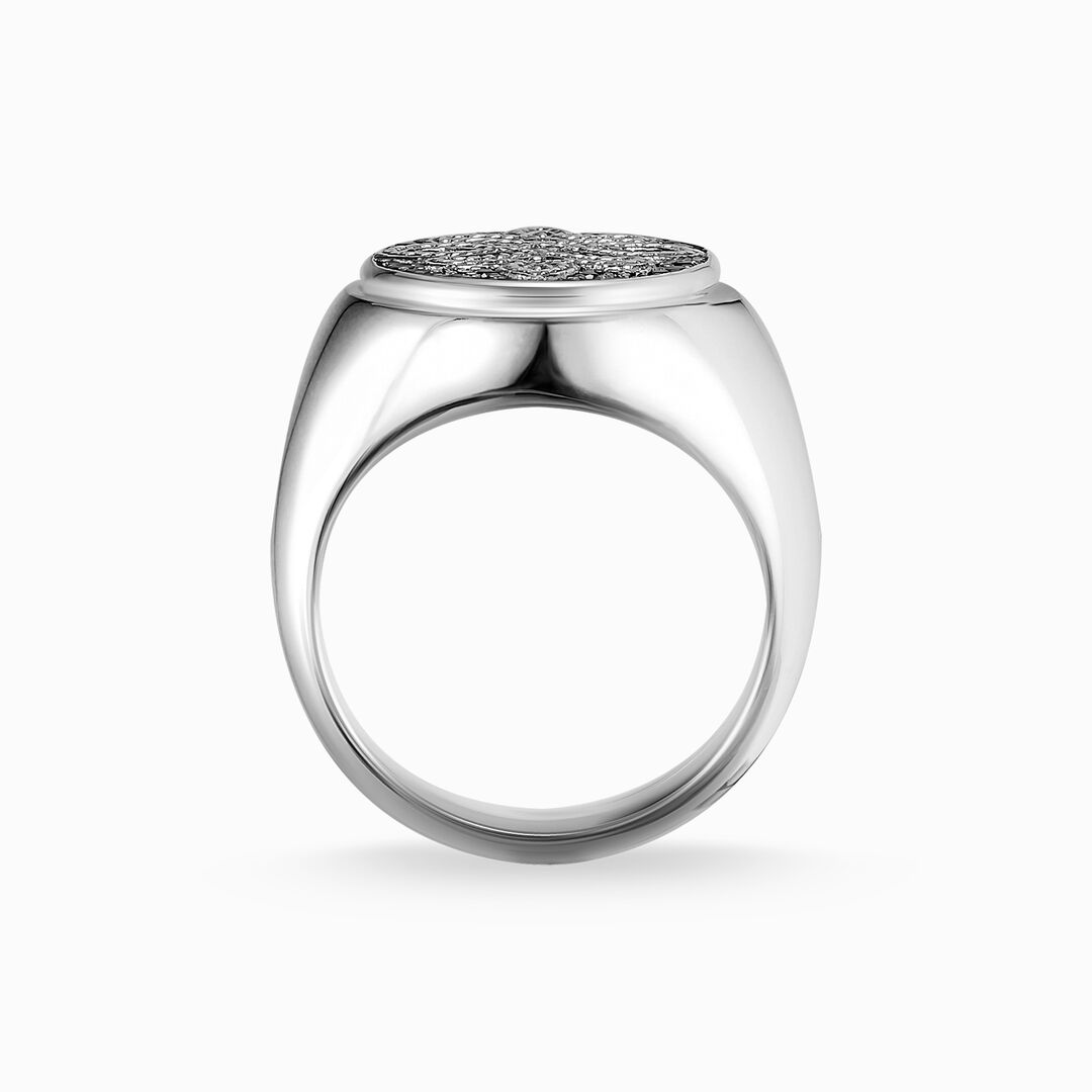 Signet ring love knot | Rebel at Heart | THOMAS SABO