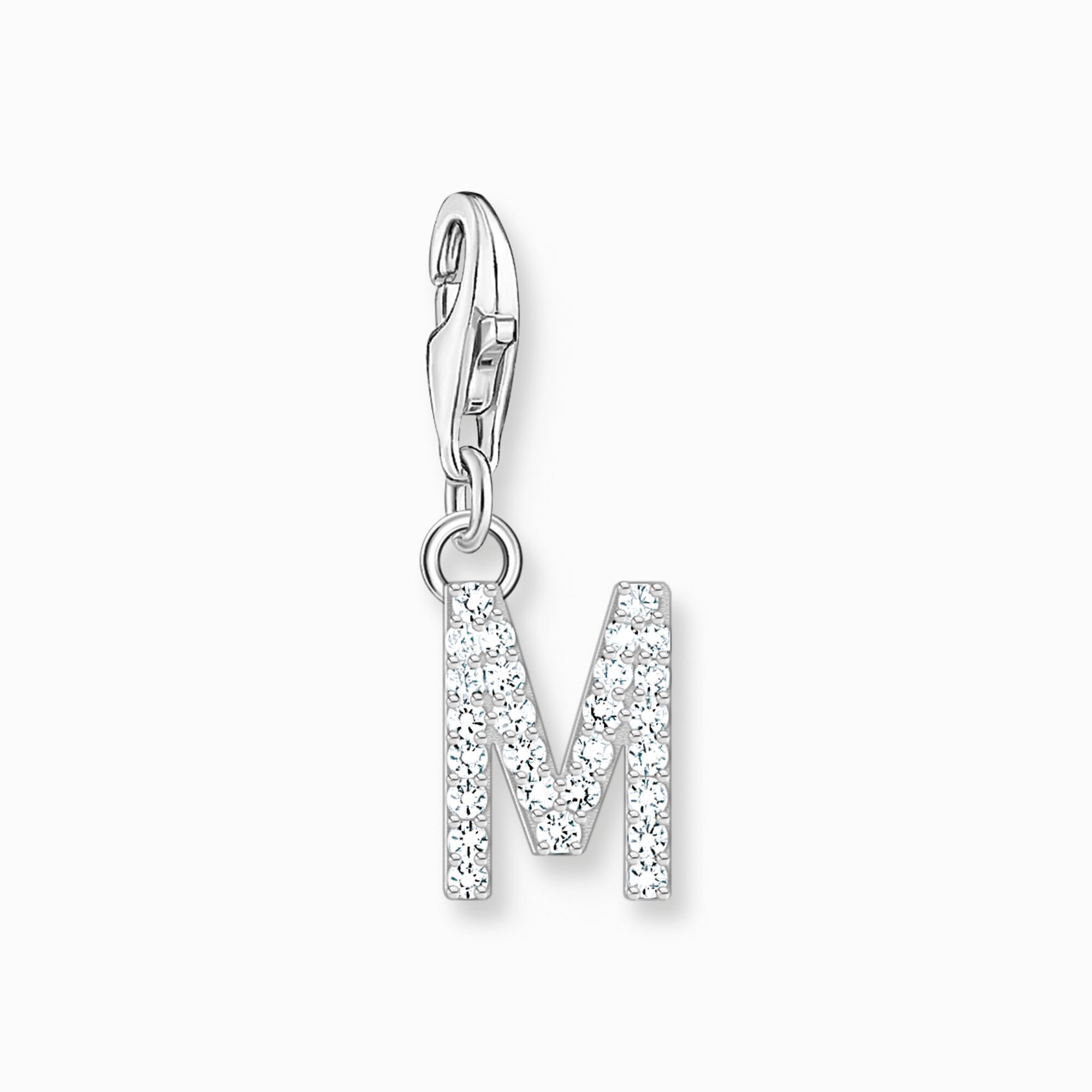 Charm with letter M in 925 Sterling silver | THOMAS SABO