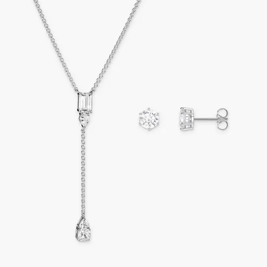 Jewellery Set Crystal Silver | | THOMAS SABO
