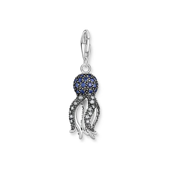 Charm-pendant: Octopus, silver & stones – THOMAS SABO
