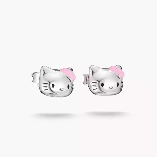 Hello Kitty earstuds pink bow | TS Jewellery | THOMAS SABO