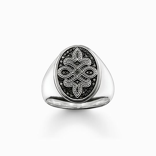 Signet ring love knot | Rebel at Heart | THOMAS SABO
